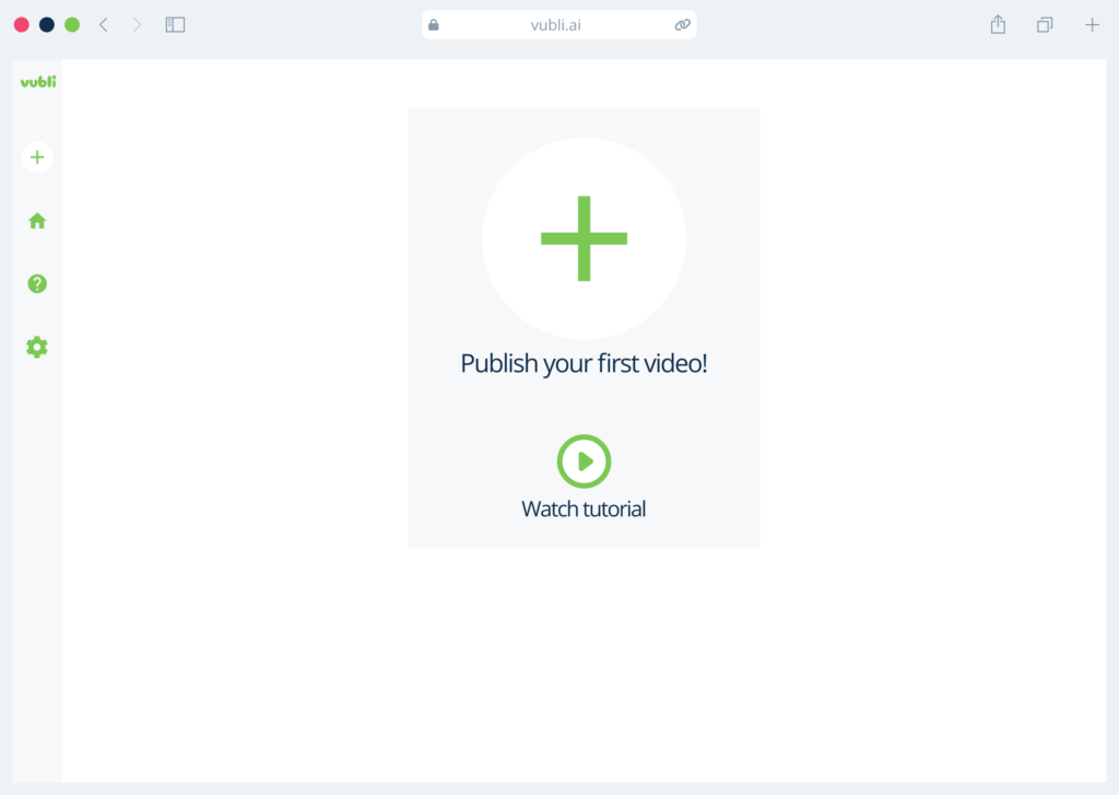 The smart way to publish video | vubli